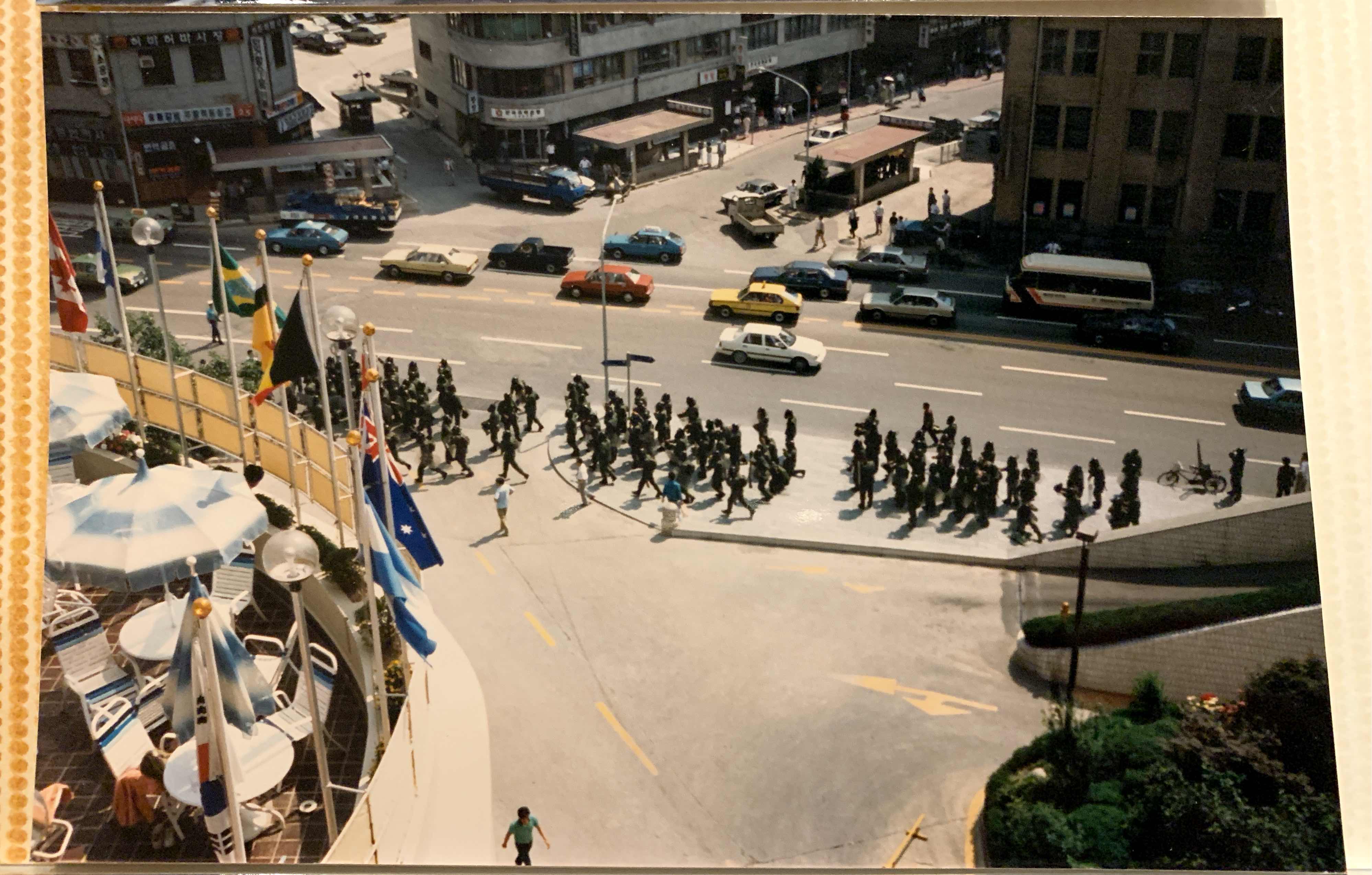 Student protests in Seoul, 1987 – Susan Blumberg-Kason